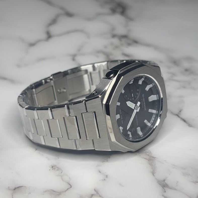 CASIOAK Silver - G Shock GA2100 | WATCHMODS