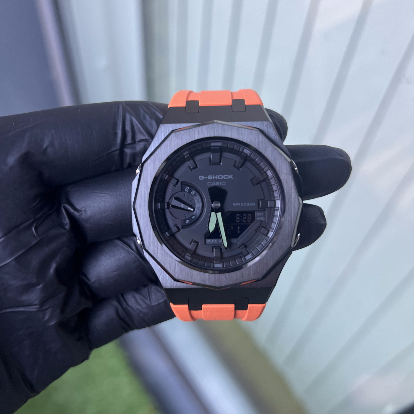 12 SIDED ORANGE CASIOAK | WATCHMODS